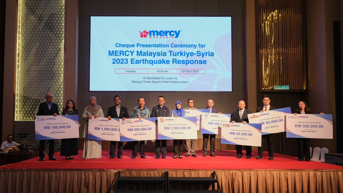 MERCY Malaysia’s Türkiye-Syria 2023 Earthquake Response Fund Appeal ...