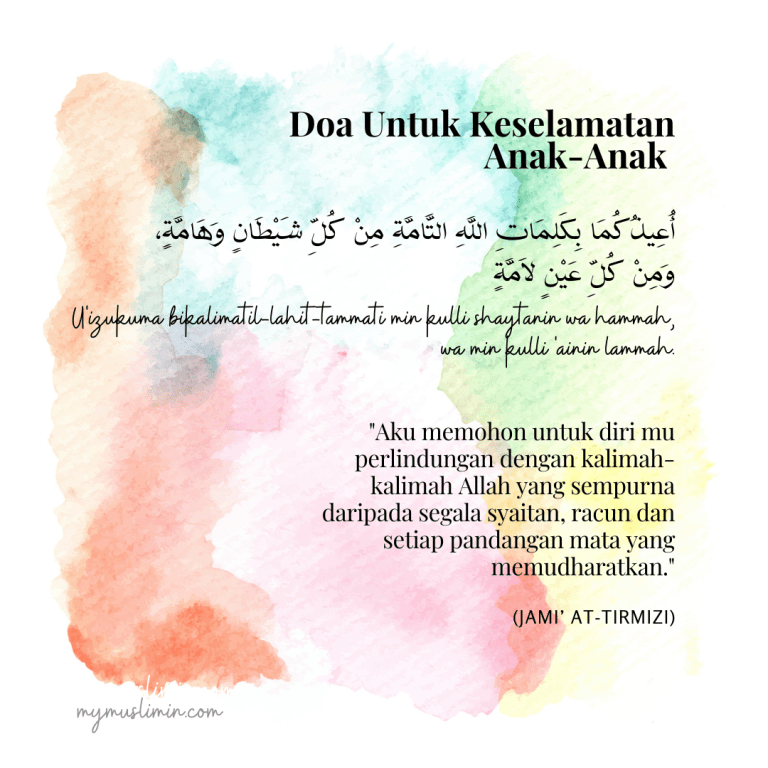 9 Doa Indah Untuk Anak-Anak – mymuslimin.com