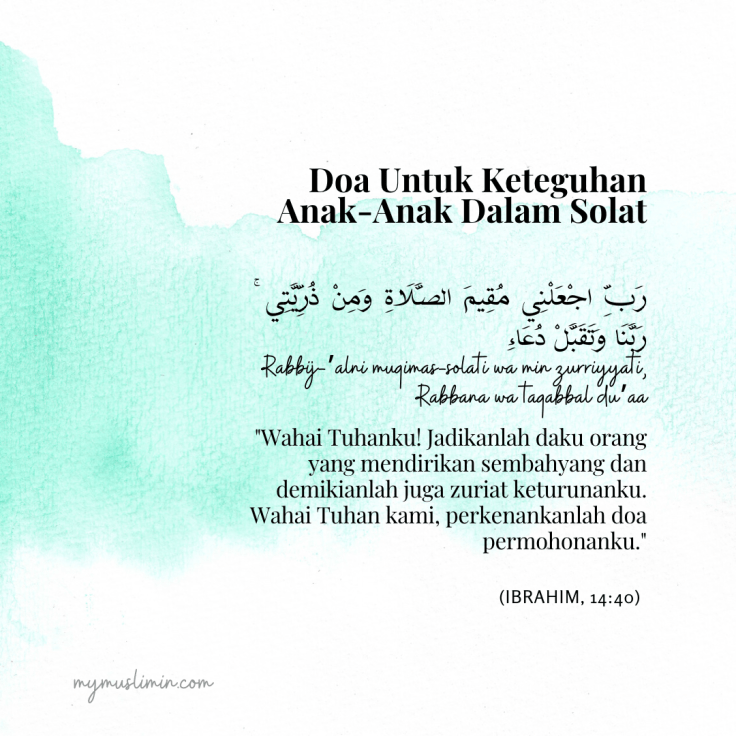 9 Doa Indah Untuk Anak-Anak – mymuslimin.com