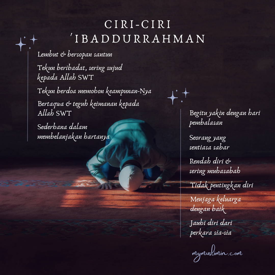 Personaliti ‘Ibadurrahman (Hamba Allah) dalam Al-Qur’an – mymuslimin.com